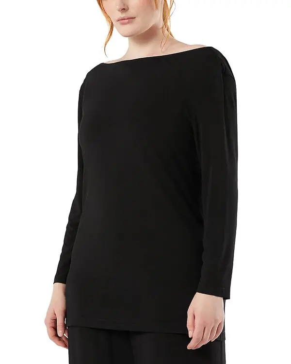 Marina Rinaldi Mrnpavidi Crepe Jersey Tee