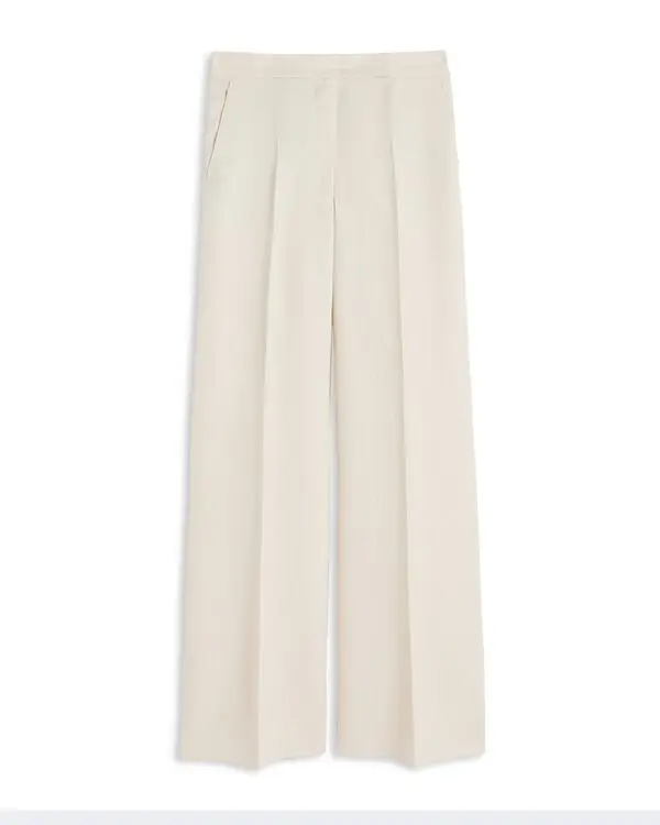 Max Mara Mxmadesse Linen Wide Leg Trousers