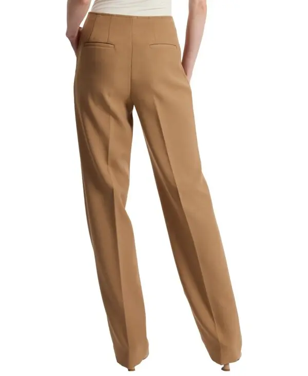 Santorelli Della Crepe Straight Leg Pants