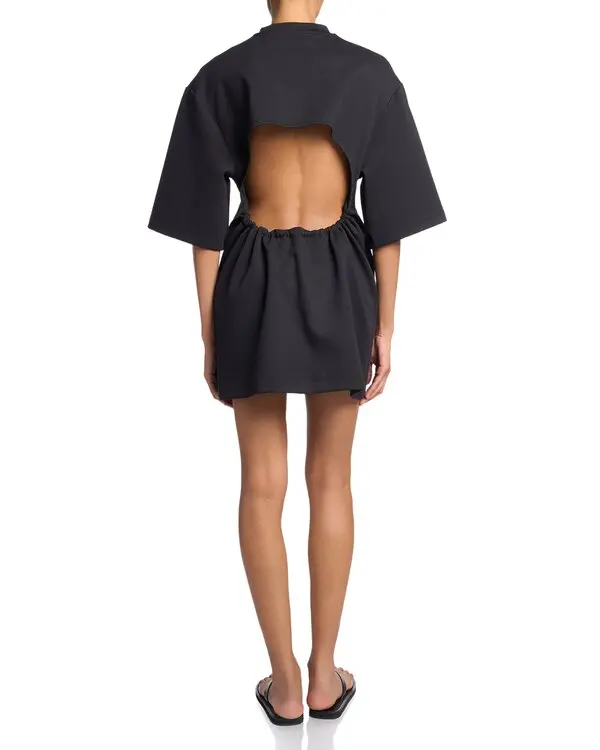 Wardrobe.NYC Backless T-shirt Dress