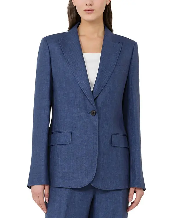 Max Mara Wkdnalut Blazer - Navy