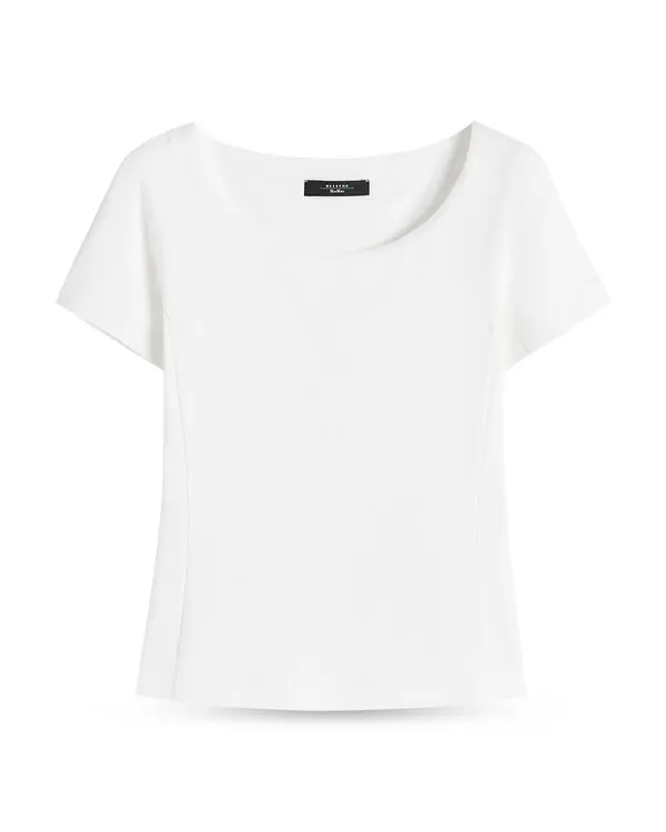 Max Mara Wkdmultig Fitted Top - White