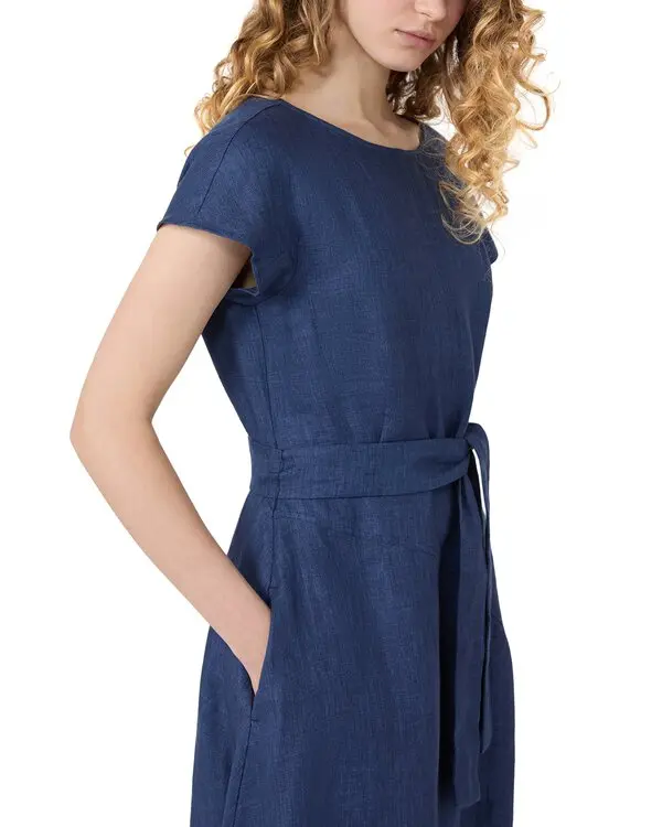 Max Mara Wkdesordio Midi Dress - Navy