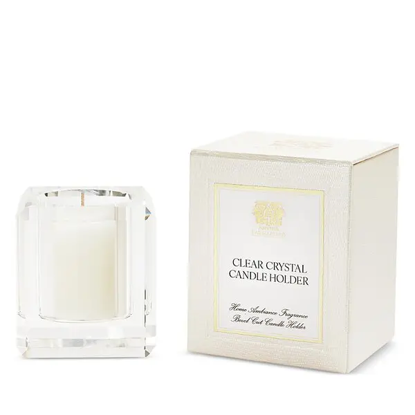 ANTICA FARMACISTA Clear Crystal Candle Holder & Prosecco Votive - No Color