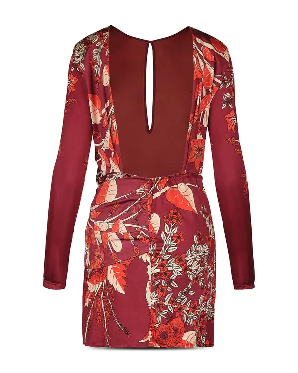 Johanna Ortiz Tropical Print Mini Dress