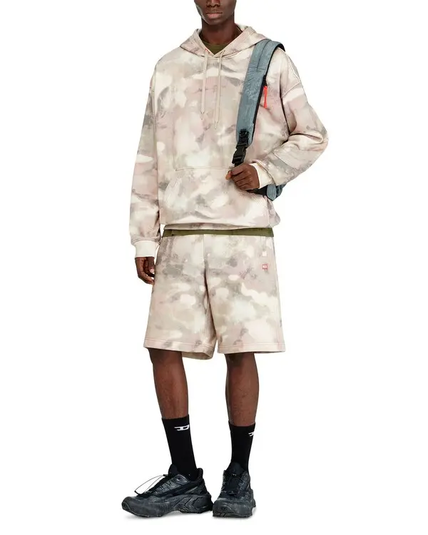 DIESEL® Regular Fit 9" Camo Shorts