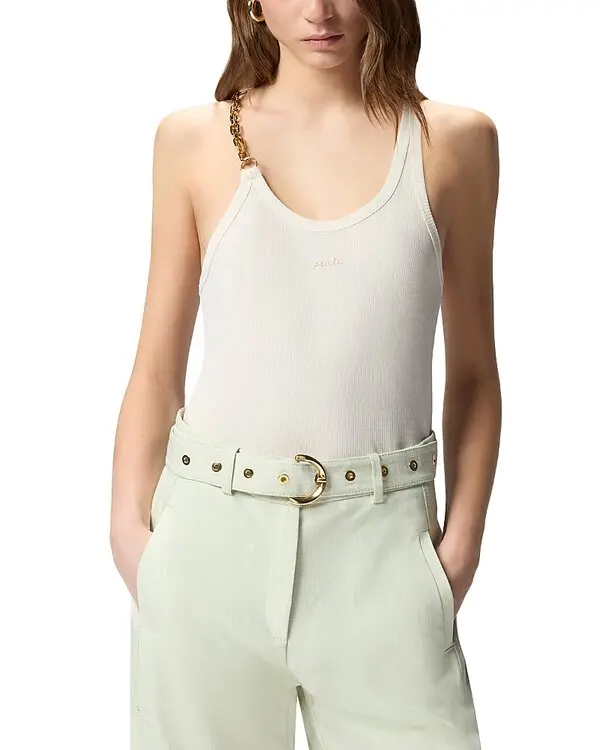 Pinko Chain Trim Tank Top - C