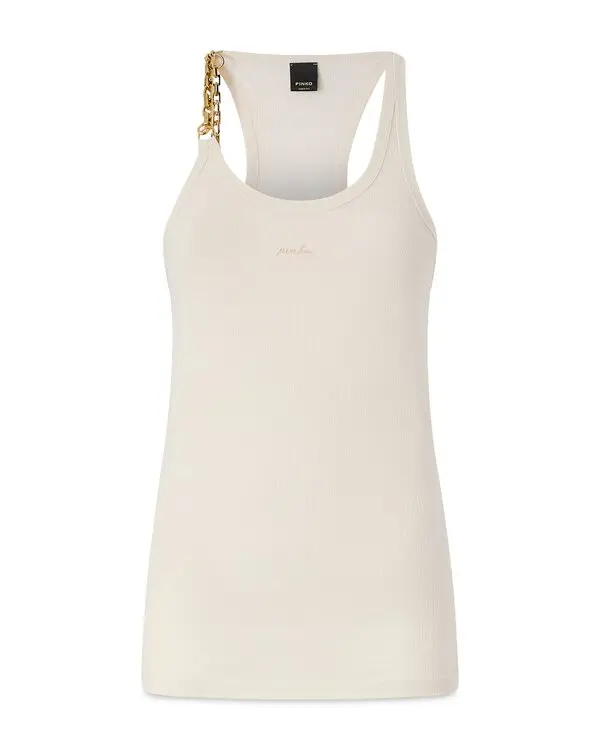 Pinko Chain Trim Tank Top - C