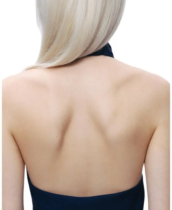 NOCTURNE Twist Halter Neck Bustier - Navy