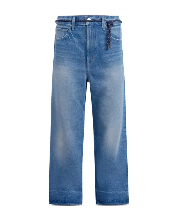 Hudson Jeans Luca Wide Leg Jeans In Wash