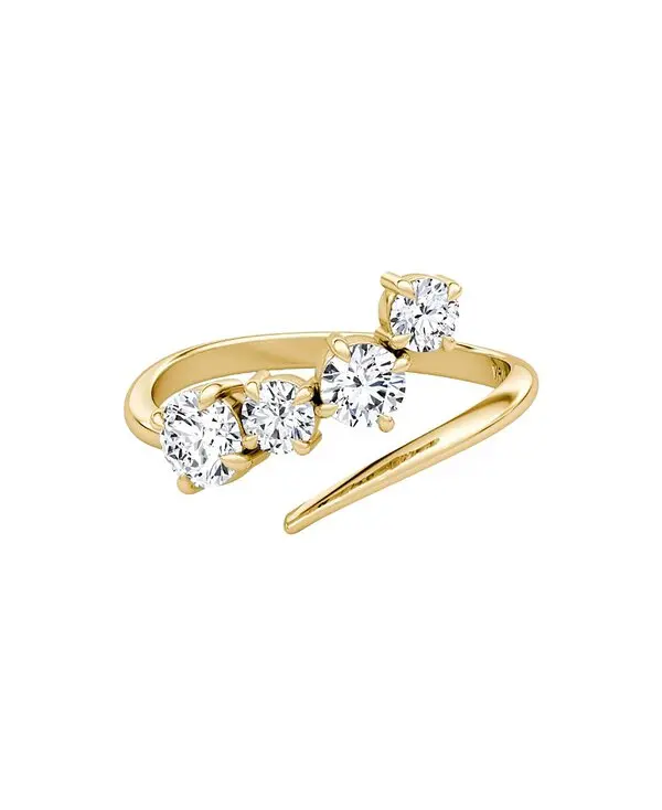 VRAI Cosmos Ring With Lab Grown Diamond - Gold