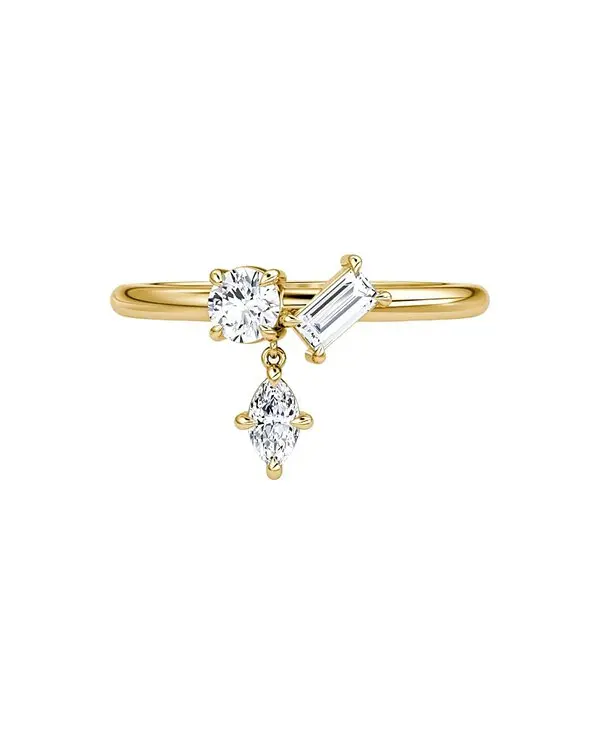 VRAI Falling Star 0.36ctw Diamond Ring - Gold