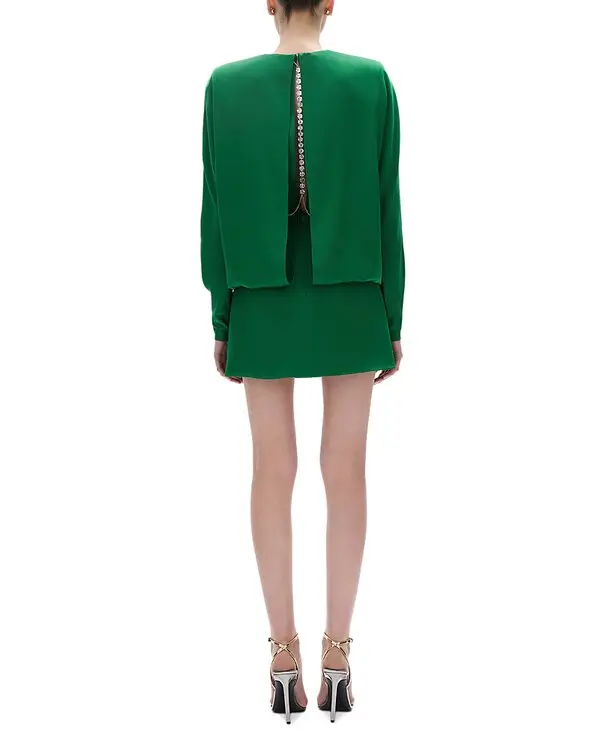 Rachel Gilbert Florida Bloused Waist Mini Dress