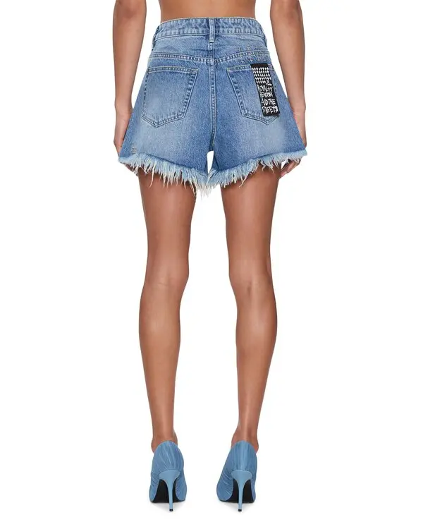 Ksubi Kulture Kry Kut Off Shorts