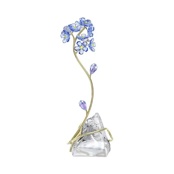 SWAROVSKI Florere Collection Forget Me Not Crystal Figurine - No Color