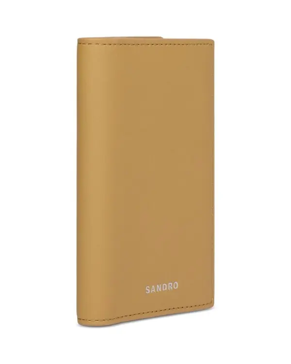 Sandro Leather Card Holder