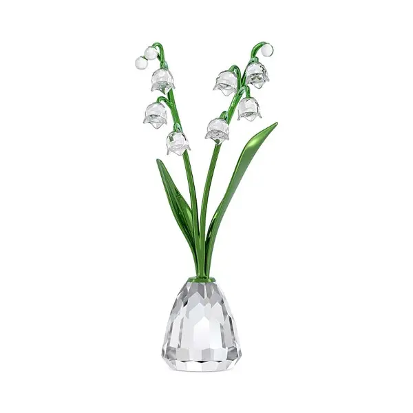 SWAROVSKI Florere Collection Lilly Of The Valley Crystal Figurine - White