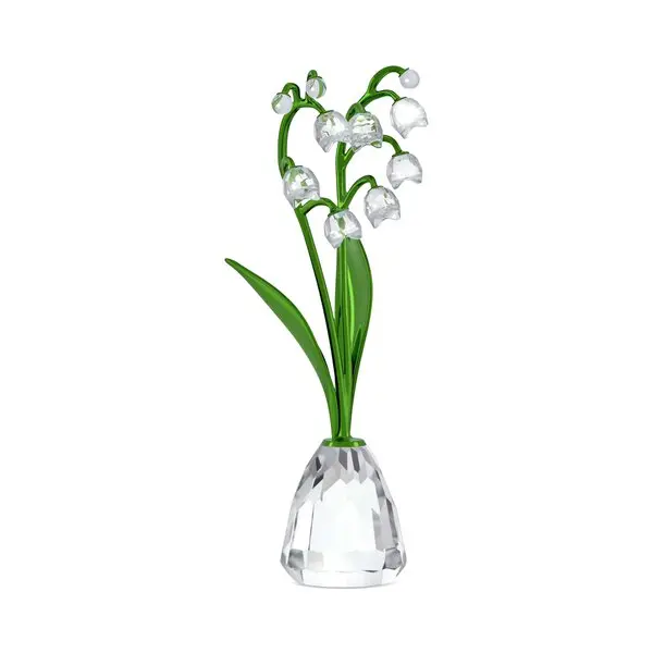 SWAROVSKI Florere Collection Lilly Of The Valley Crystal Figurine - White