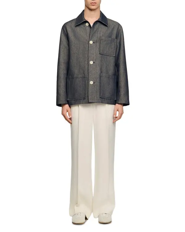 Sandro Worker Jacket - Denim