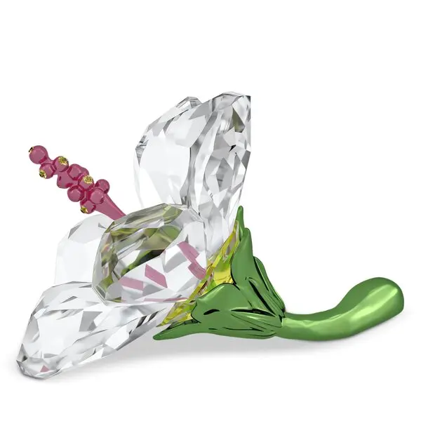 SWAROVSKI Florere Collection Hibiscus Crystal Figurine