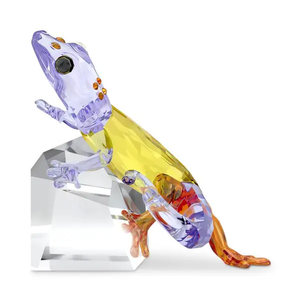 SWAROVSKI Idyllia Collection Crystal Gecko Figurine