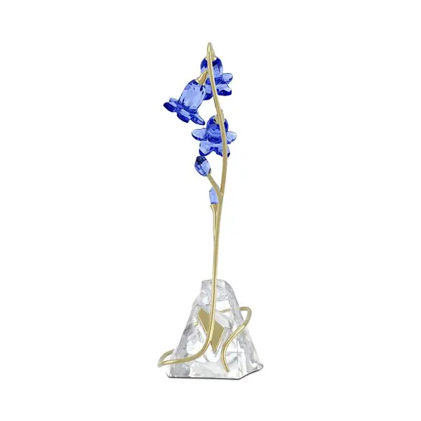 SWAROVSKI Florere Collection Blue Bellflower Crystal Figurine