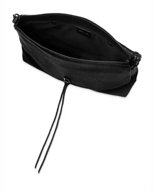 Rebecca Minkoff Darren Large Top Zip Leather Crossbody