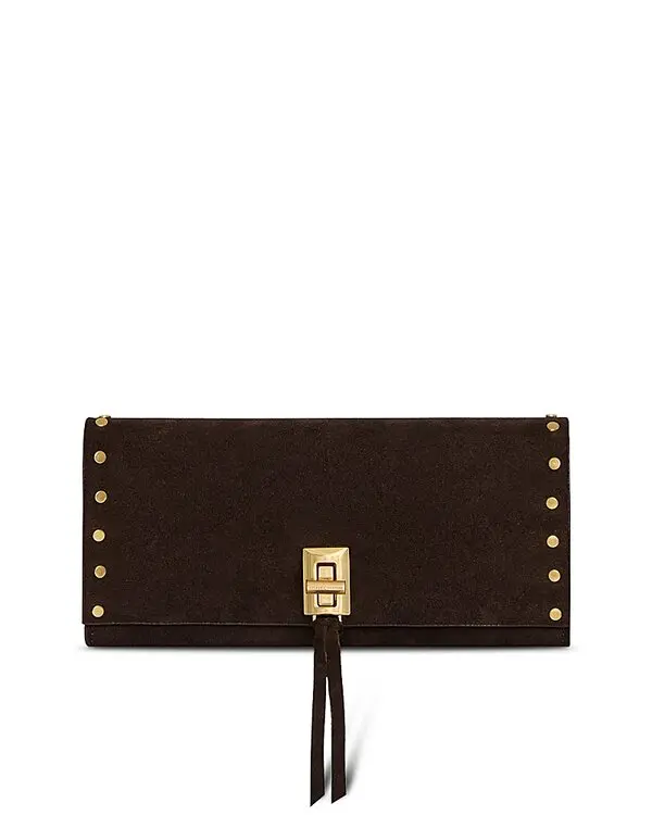 Rebecca Minkoff Darren Small Leather Continental Wallet - Fondant