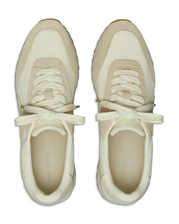 Tory Burch Hank Wedge Sneakers - New Ivory