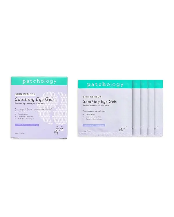 PATCHOLOGY Skin Remedy Soothing Eye Gels, Pack Of 5 - No Color
