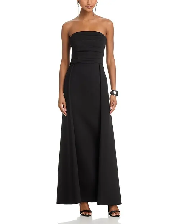 Aqua Tech Scuba Strapless Maxi Dress Exclusive