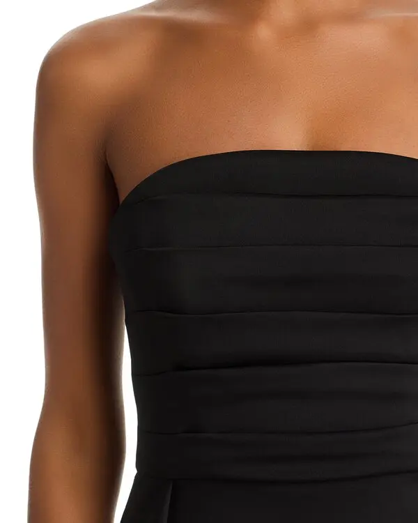 Aqua Tech Scuba Strapless Maxi Dress Exclusive