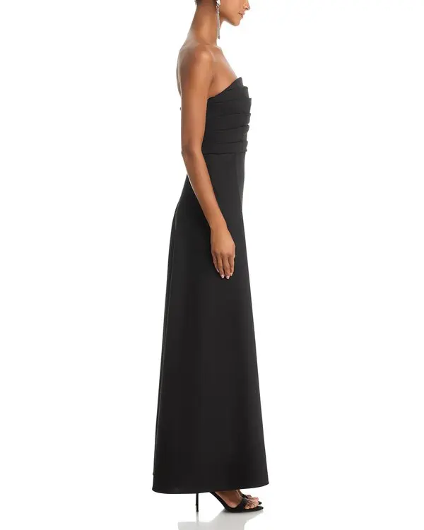 Aqua Tech Scuba Strapless Maxi Dress Exclusive