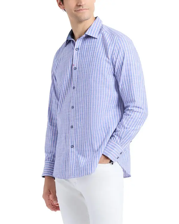Robert Graham Fardella Woven Shirt - Indigo