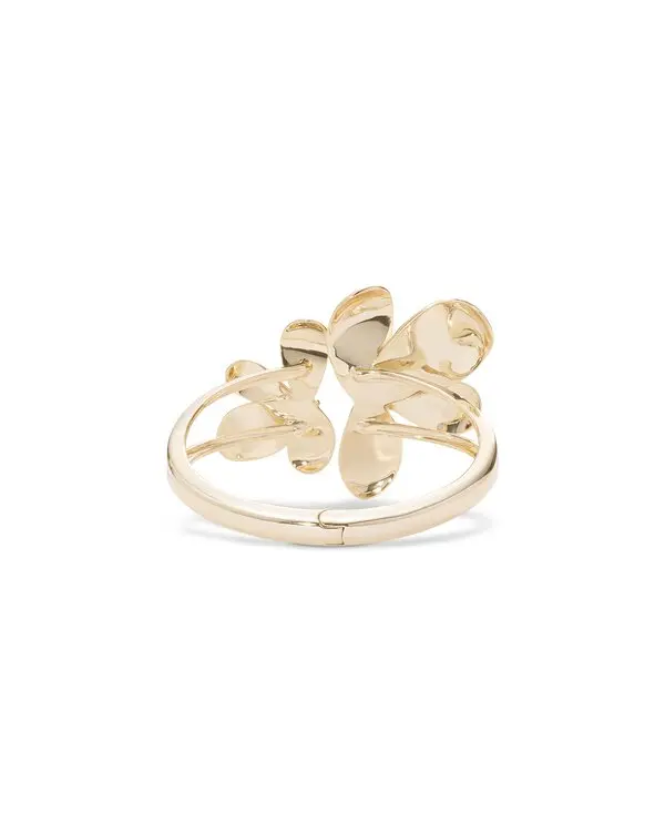 Ramy Brook Anya Flower Bangle Bracelet - Gold