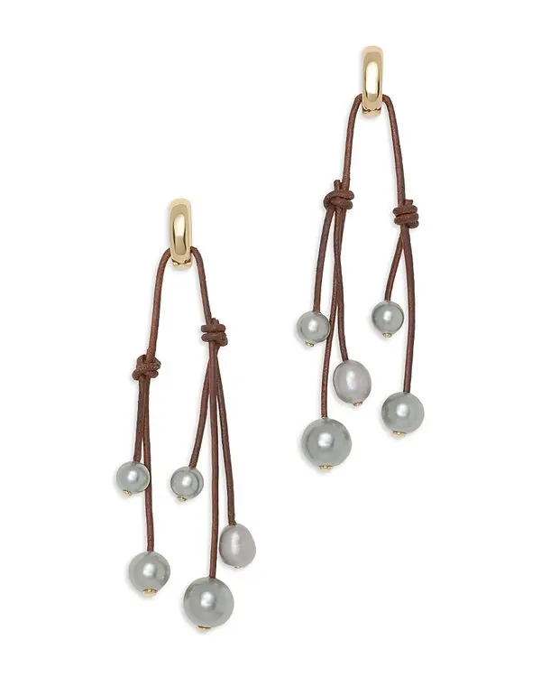 Ramy Brook Riya Cultured Freshwater Drop Earrings - Pearl