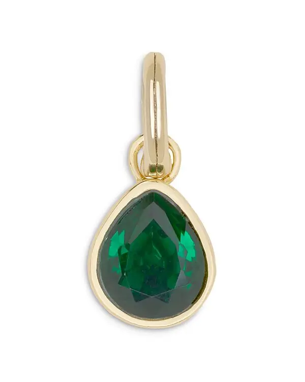 Ramy Brook Birthstone Imitation Charm - Emerald