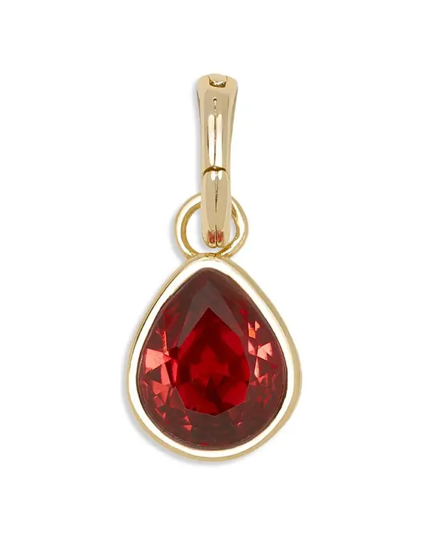 Ramy Brook Birthstone Imitation Charm - Garnet