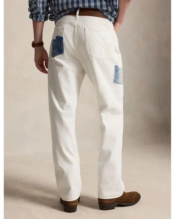 Polo Ralph Lauren Heritage Straight Distressed Jeans