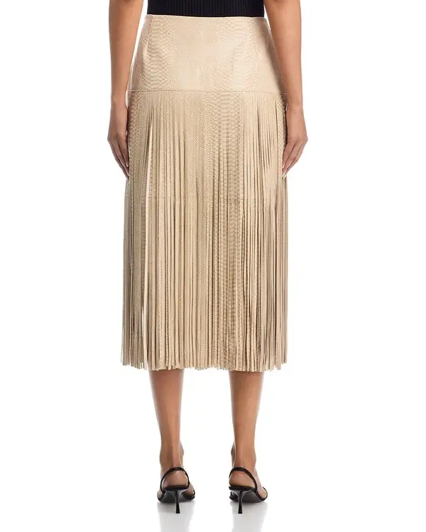 Kobi Halperin Parker Leather Skirt