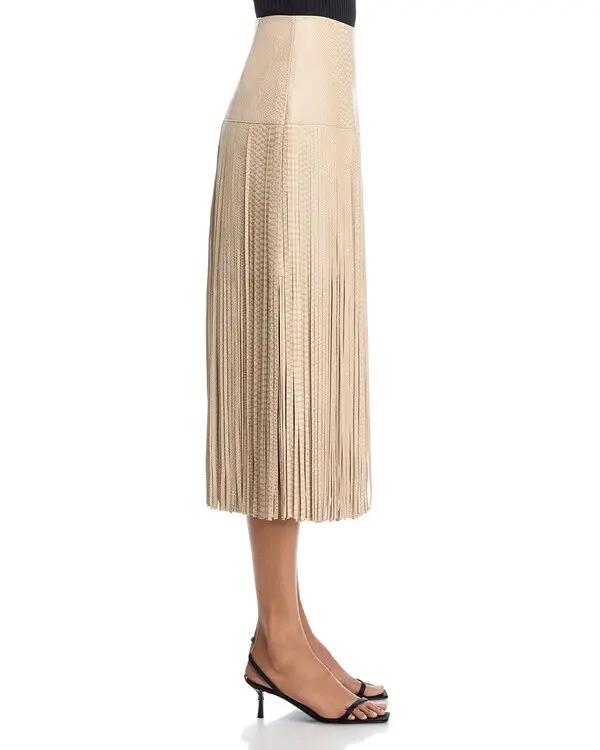 Kobi Halperin Parker Leather Skirt