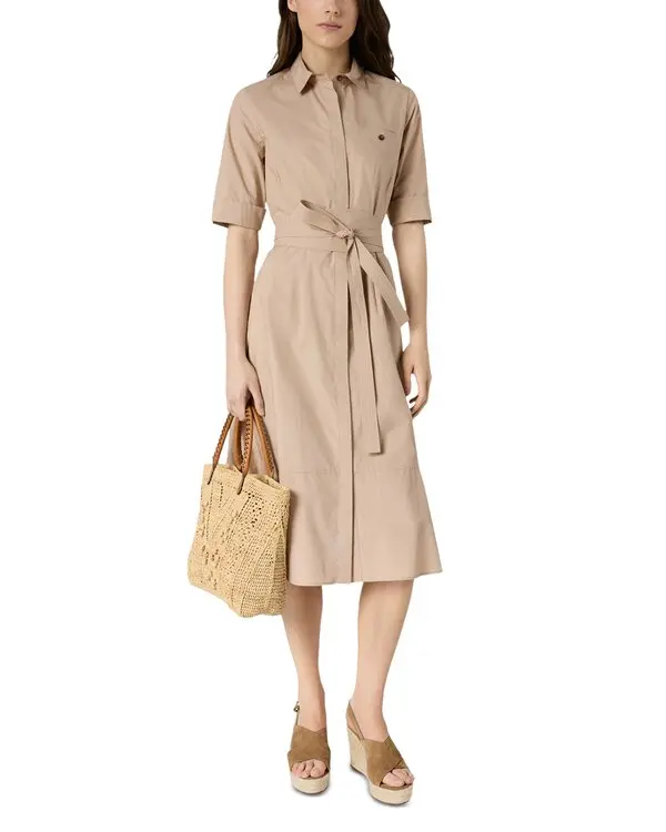 Gerard Darel Rana Belted Shirtdress