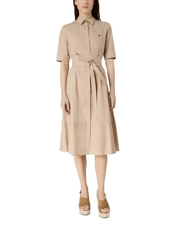 Gerard Darel Rana Belted Shirtdress