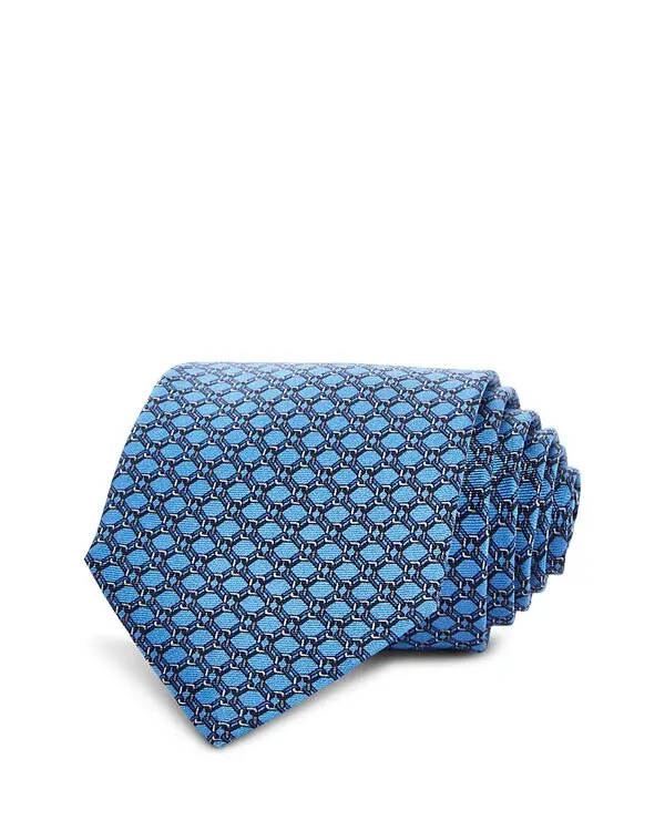 Bloomingdale'S Silk Link Tie - Blue