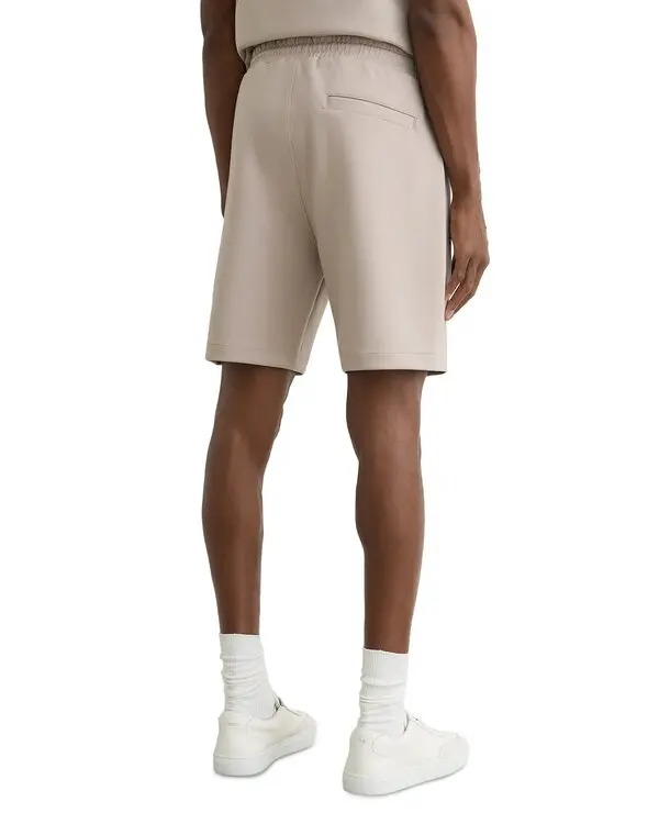 REISS Reid Drawstring Shorts - Stone