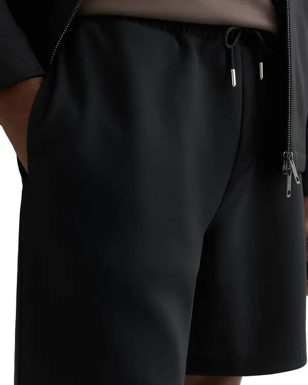 REISS Reid Drawstring Shorts - Navy