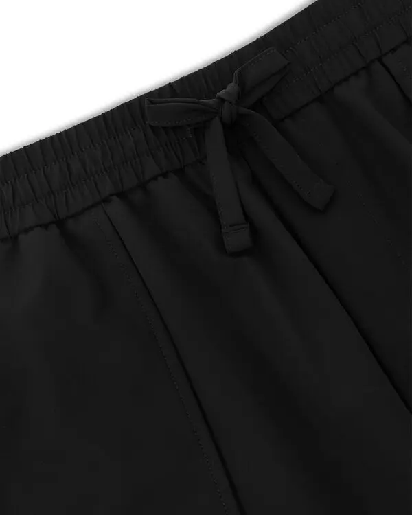 REISS Ascend Drawstring Shorts - Black