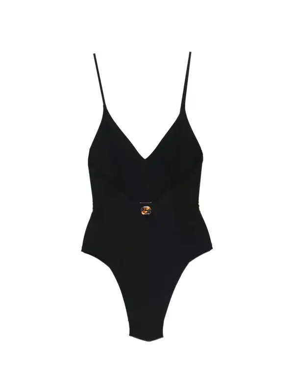 BLAZÉ MILANO V-neck One Piece Swimsuit With Thin Straps