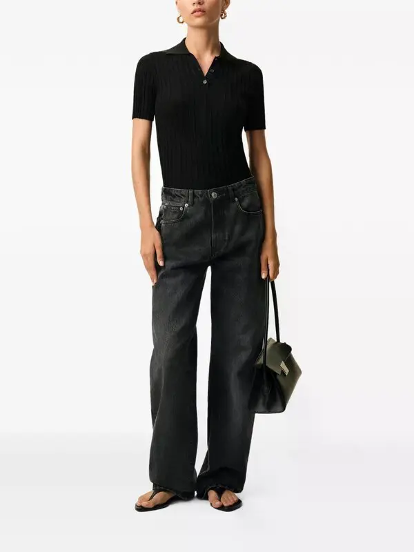 AMI Paris Large Fit Cotton Jeans