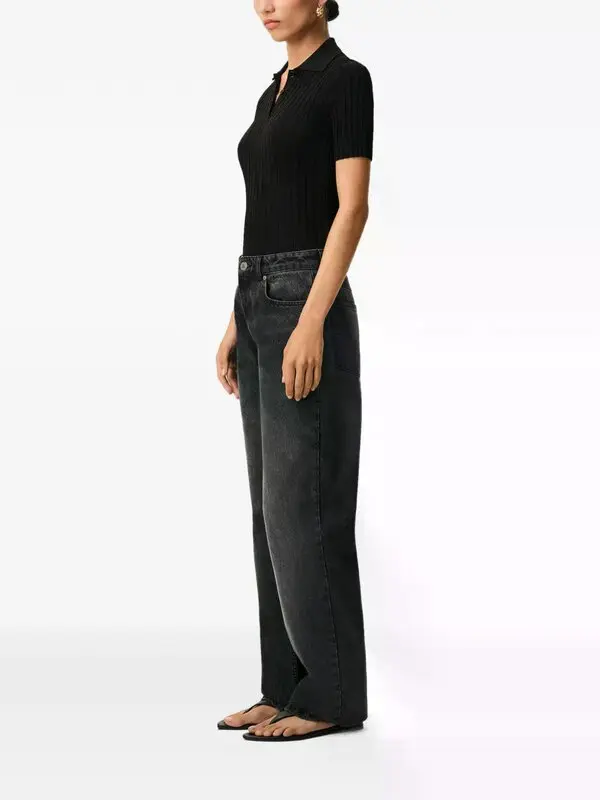 AMI Paris Large Fit Cotton Jeans